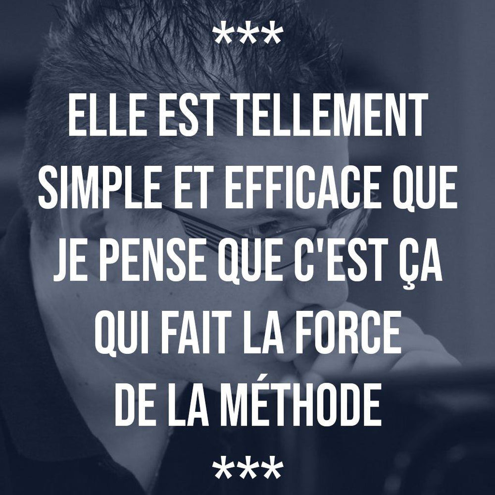 "Elle est tellement simple et efficace que je pense que c'est ça qui f ...